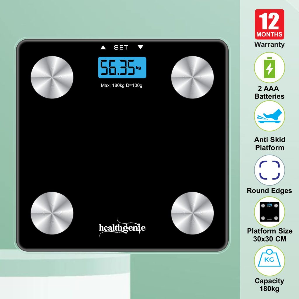 Compare & Buy Healthgenie Digital Body Composition Monitor Weighing ...