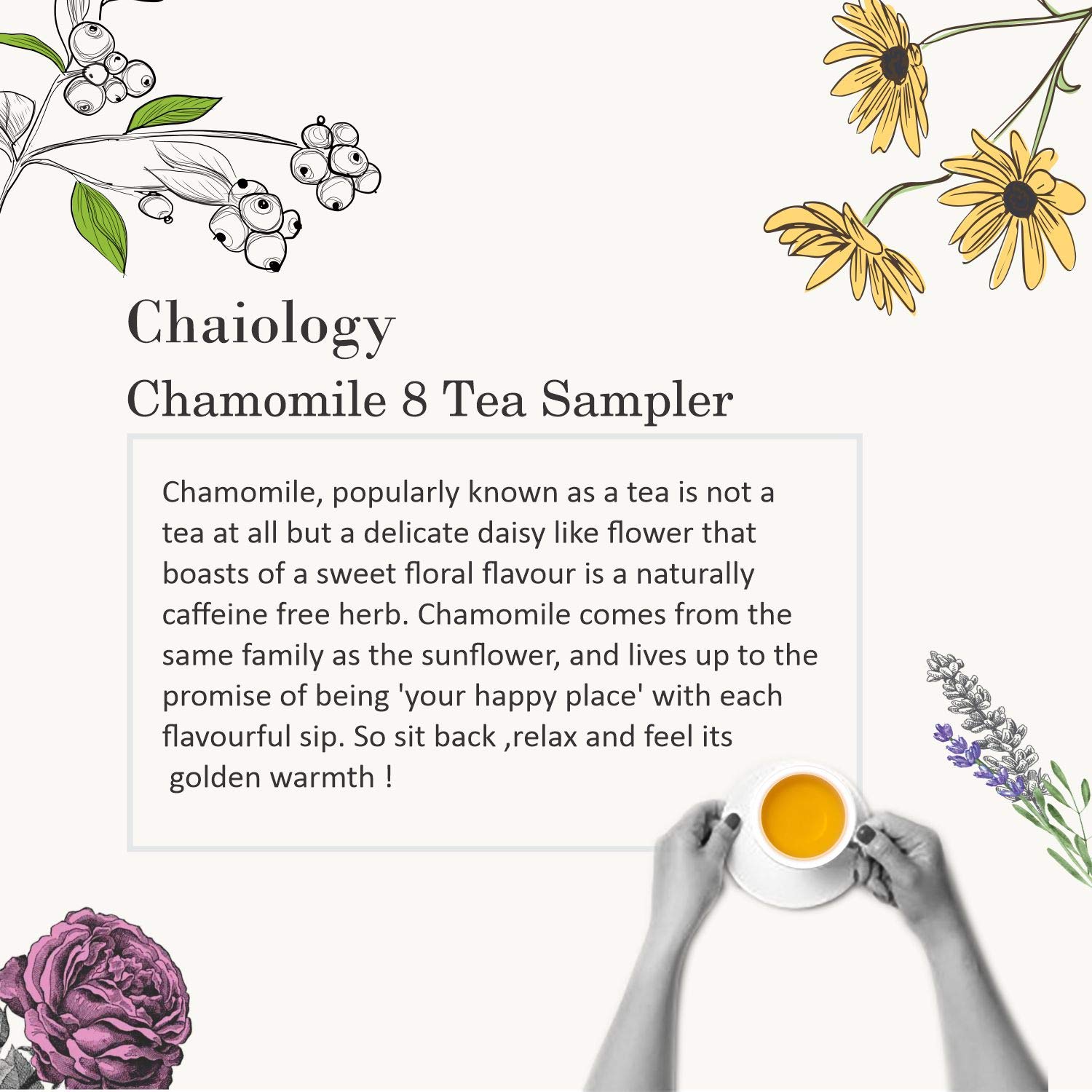 Compare & Buy Chaiology Chamomile Tea 8 Tea Sampler 16 Cups Loose Leaf ...